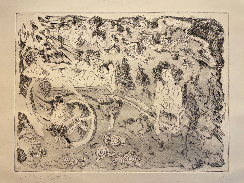 Phillip Ratner Etching – Biscarr Fine Art & Frames